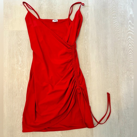 Garage | Dresses | Garage Mini Dress Womens S Red | Poshmark